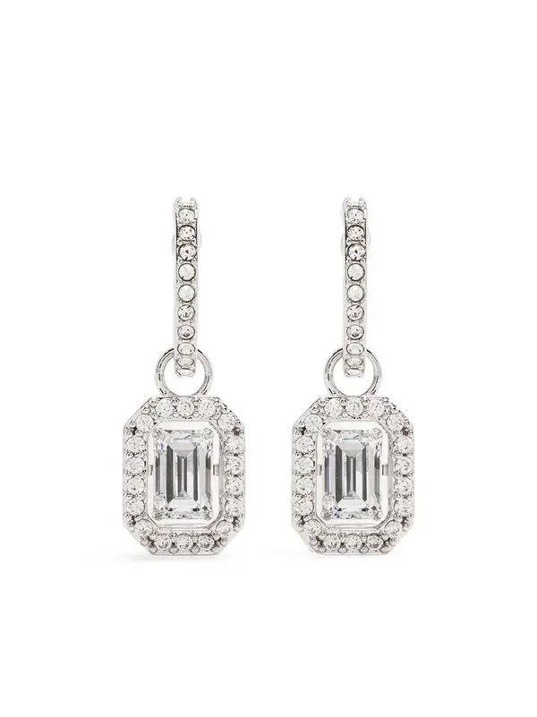 SWAROVSKI Una Drop Earrings - Silver