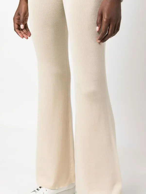 ST. AGNI Flared Knitted Pants