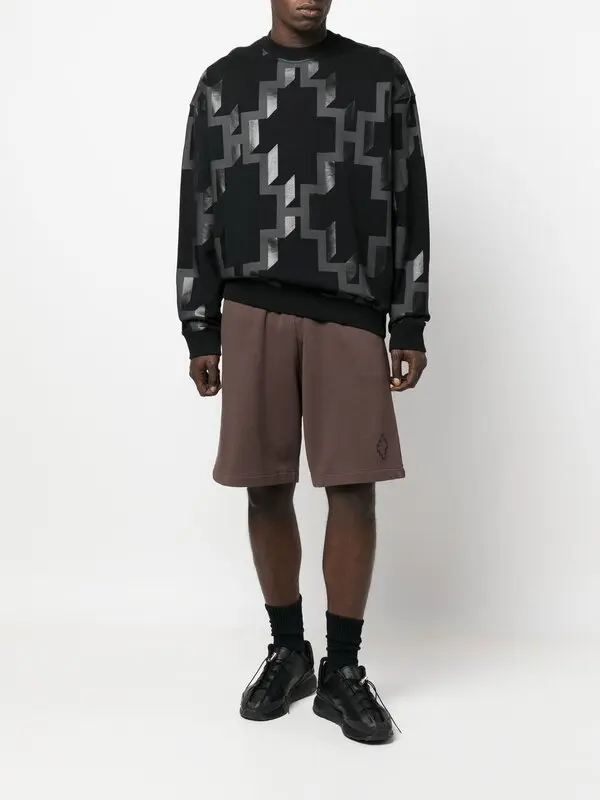 COUNTY OF MILAN Logo-print Cotton Sweatshirt