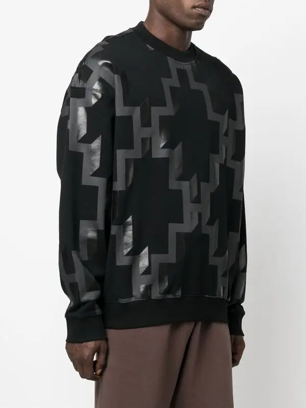 COUNTY OF MILAN Logo-print Cotton Sweatshirt