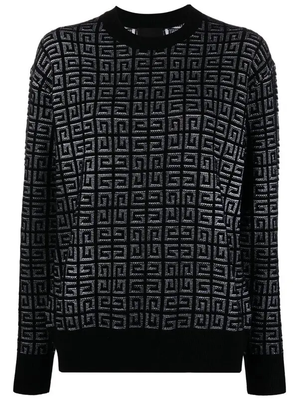 Givenchy 4g Jacquard-knit Jumper