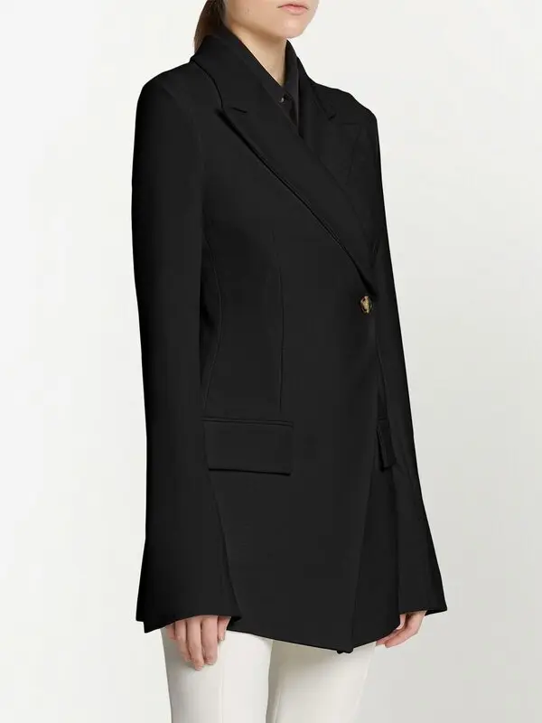 Proenza Schouler Double-breasted Peak-lapel Blazer
