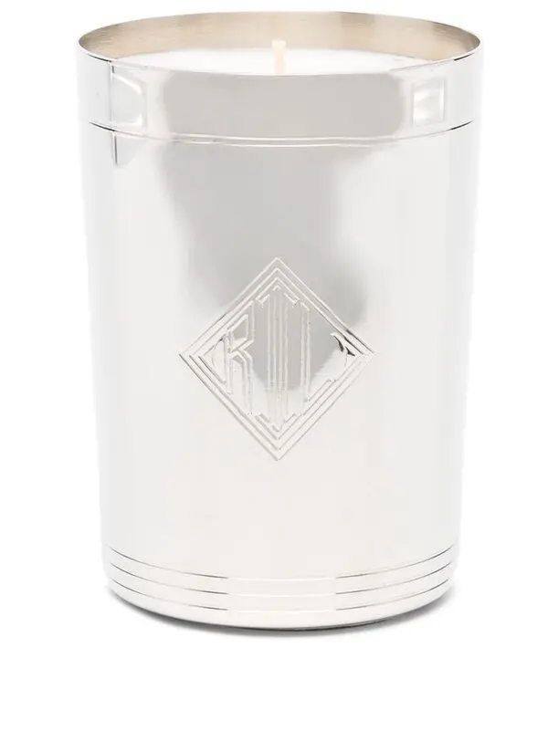 Ralph Lauren Rhinelander Logo-debossed Candle - Silver