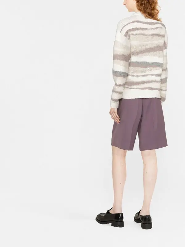 Fabiana Filippi Striped Crew Neck Jumper