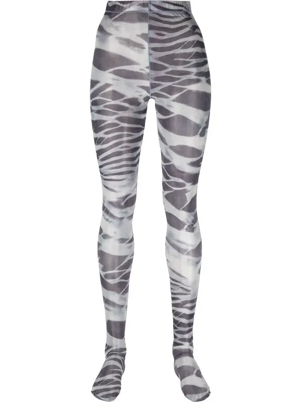 DIESEL® Zebra-print Leggings