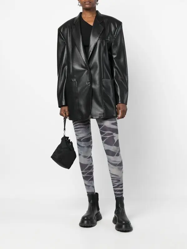 DIESEL® Zebra-print Leggings