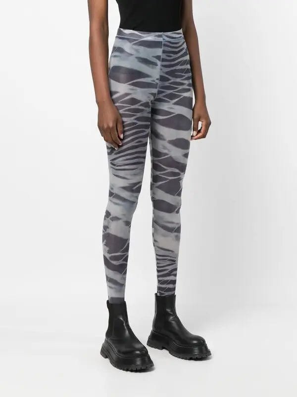 DIESEL® Zebra-print Leggings