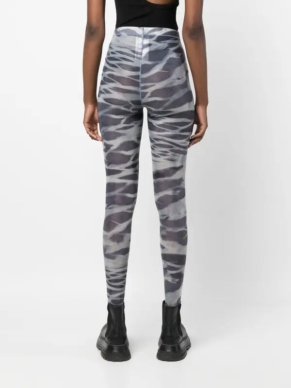 DIESEL® Zebra-print Leggings