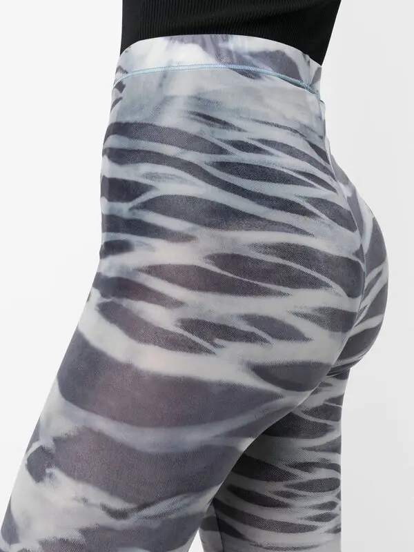 DIESEL® Zebra-print Leggings