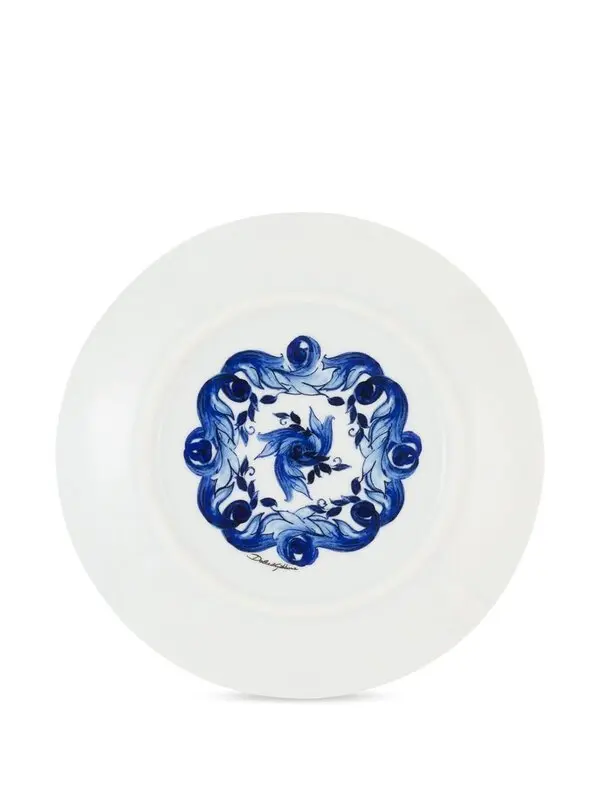 Dolce & Gabbana Porcelain Bread Plates - White