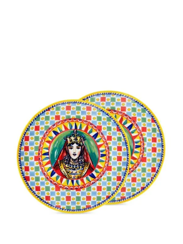 Dolce & Gabbana Porcelain Dessert Plates