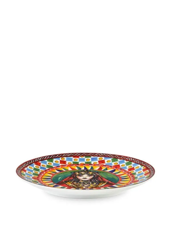 Dolce & Gabbana Porcelain Bread Plates - Multicolour