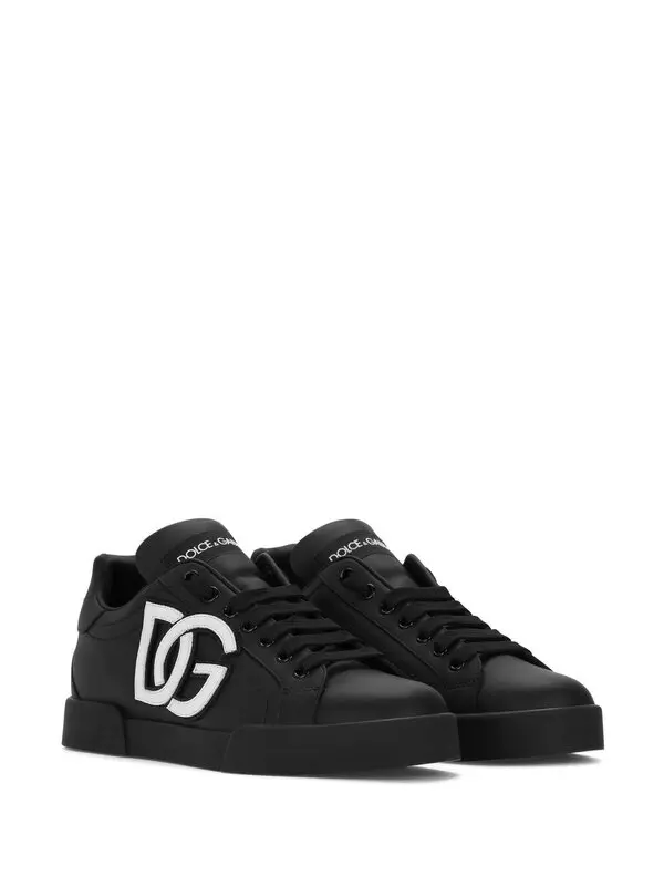 Dolce & Gabbana Portofino Leather Sneakers