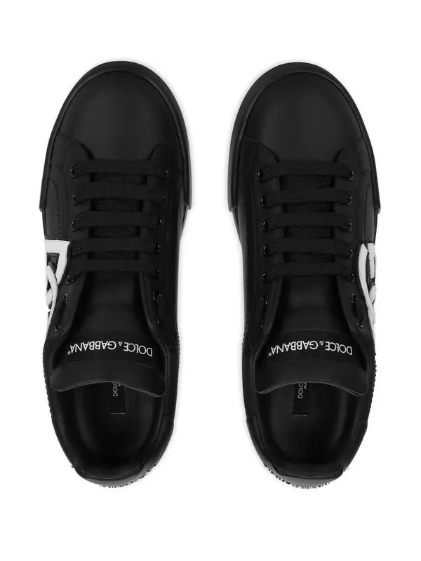 Dolce & Gabbana Portofino Leather Sneakers