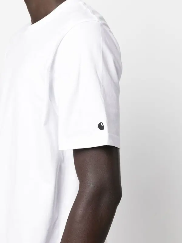 Carhartt Work In Progress Logo-print Cotton T-shirt - White