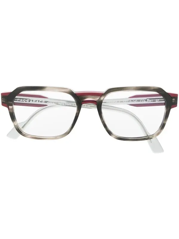 FACE À FACE Square-frame Optical Glasses - Grey