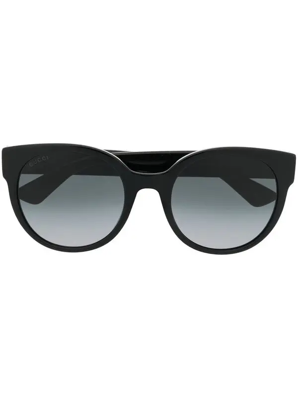 Gucci Round-frame Sunglasses - Black