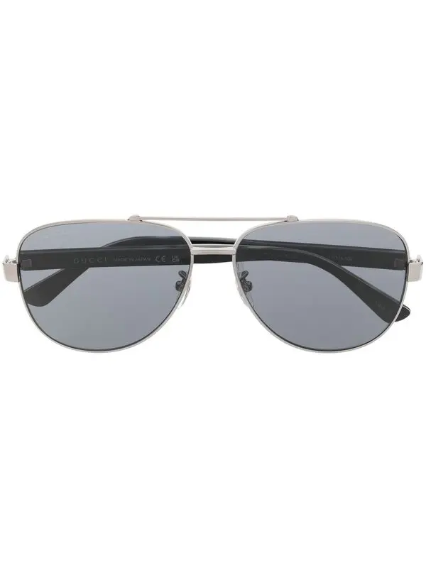 Gucci Round-frame Sunglasses - Silver
