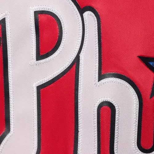 PRO STANDARD Philadelphia Phillies Wordmark Satin Full-snap Jacket