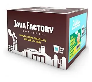 JAVA FACTORY 80-count Vanilla Dream Flavored Co Ffee Pods
