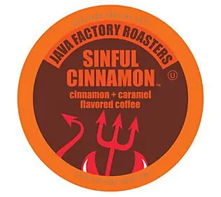 JAVA FACTORY 40-count Cinnamon And Caramel Coff Ee Pods