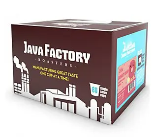 JAVA FACTORY 80-count Donut Shop Blend Coffee P Ods