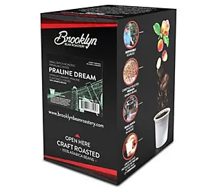 BROOKLYN BEAN ROASTERY Brooklyn Beans 40-count Praline Dream Coffee Po Ds