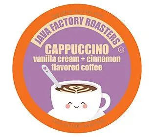 JAVA FACTORY 80-count Cappuccino Flavored Coffe E Pods