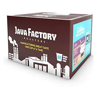 JAVA FACTORY 80-count Cappuccino Flavored Coffe E Pods