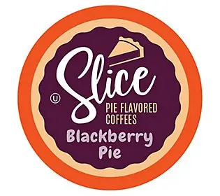 SLICE COFFEE Slice 40-count Flavored Blackberry Pie Coffee P Ods