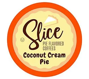 SLICE COFFEE Slice 40-count Coconut Cream Pie Flavored Coffe E Pods