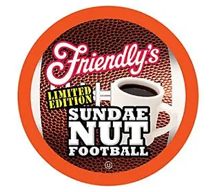 FRIENDLY'S 40-count Sundae Nut Football Flavore D Coffee Pods - One-color
