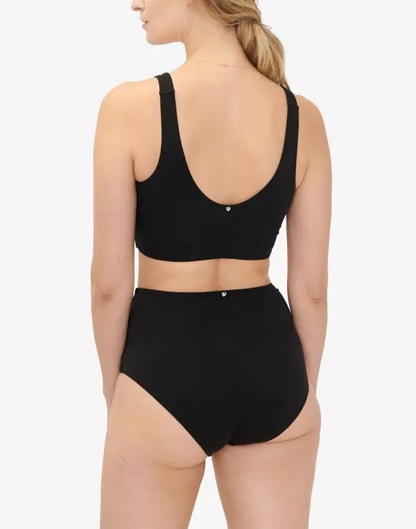 Madewell Hatch Collection The High Tuck Brief - Black