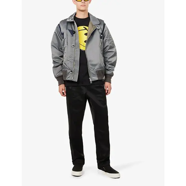 Readymade Smiley Oversized Cotton-jersey T-shirt