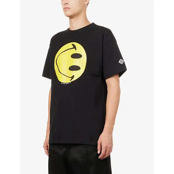 Readymade Smiley Oversized Cotton-jersey T-shirt