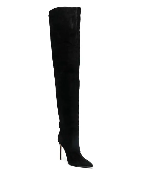 LE SILLA Eva Thigh-high Boots - Black