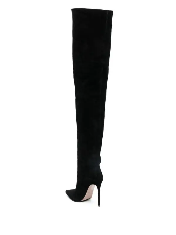 LE SILLA Eva Thigh-high Boots - Black