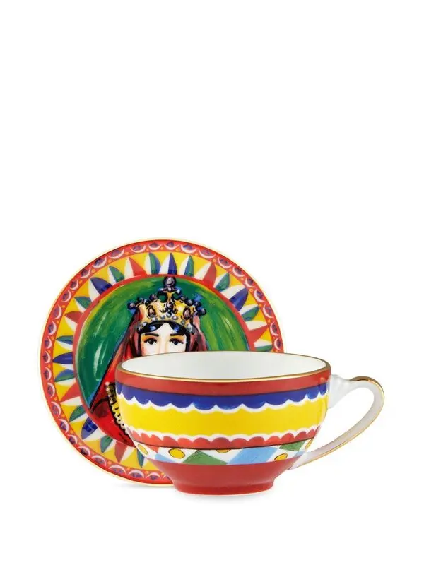 Dolce & Gabbana Carretto Siciliano Espresso Set