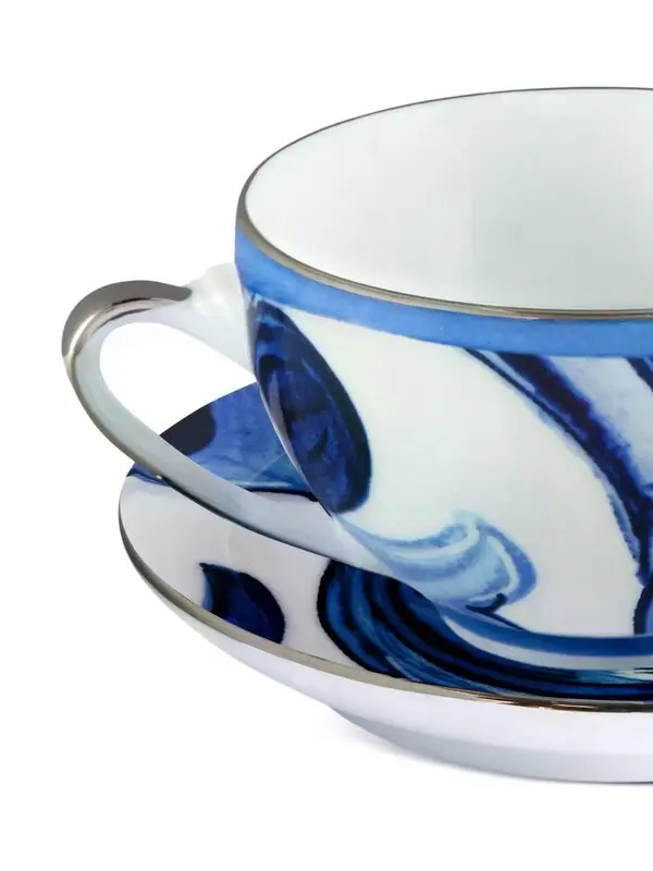 Dolce & Gabbana Blu Mediterraneo Porcelain Tea Set
