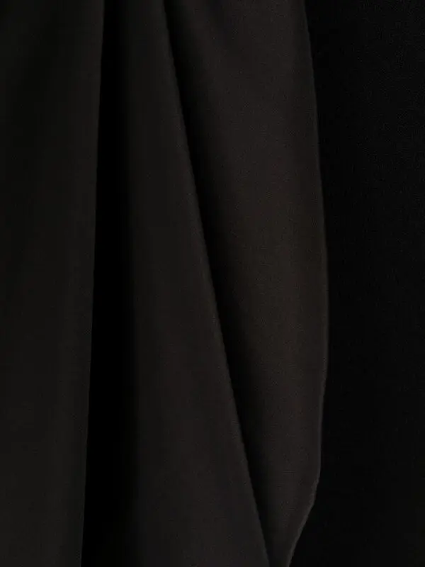 Stella McCartney Panelled Midi Dress - Black