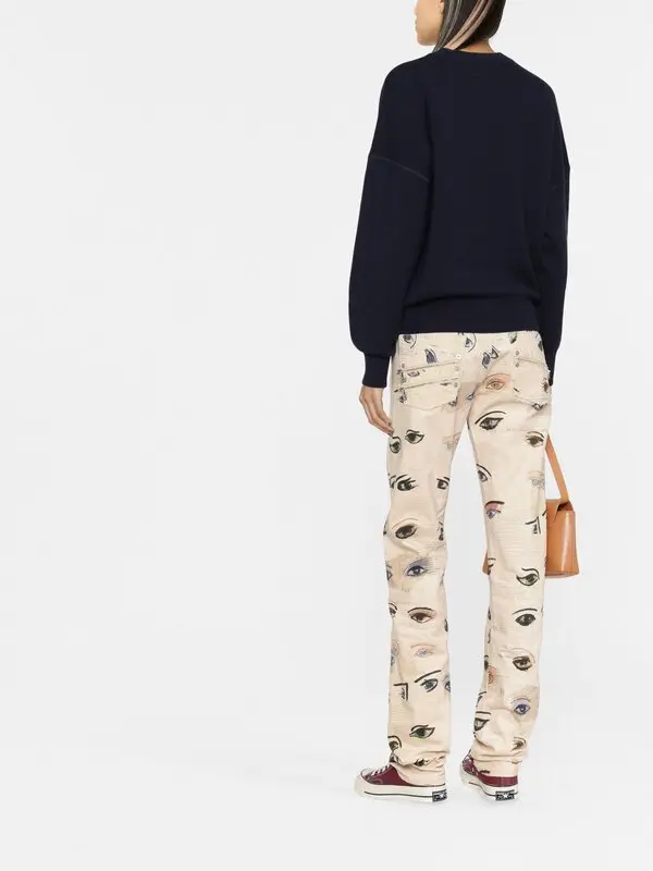 MARANT ETOILE Atlee Intarsia-knit Jumper
