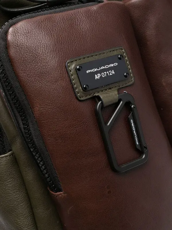 PIQUADRO Logo-plaque Detail Backpack