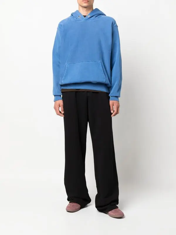 LES TIEN Puddle Wide-leg Cotton Track Pants