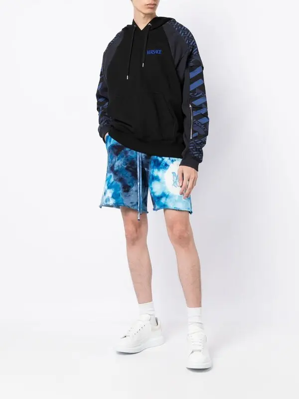 Amiri Cotton Jersey Knit Tie-dye Shorts