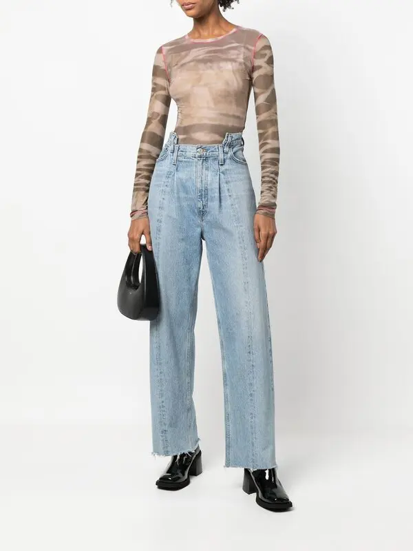 DIESEL® Tie-dye Long-sleeve Top