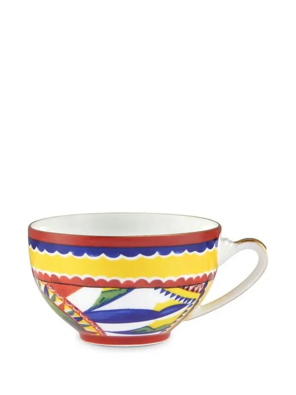 Dolce & Gabbana Carretto Siciliano Porcelain Tea Set