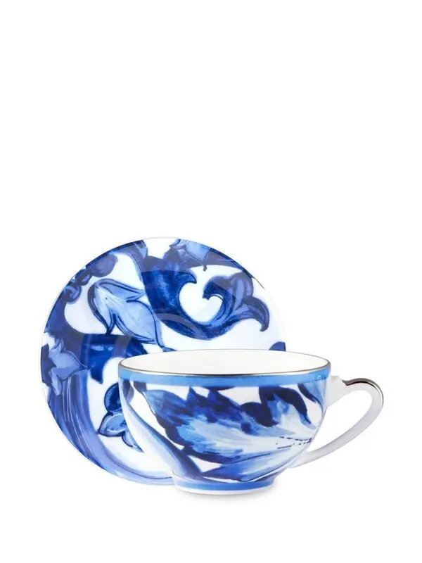 Dolce & Gabbana Blu Mediterraneo Porcelain Tea Set