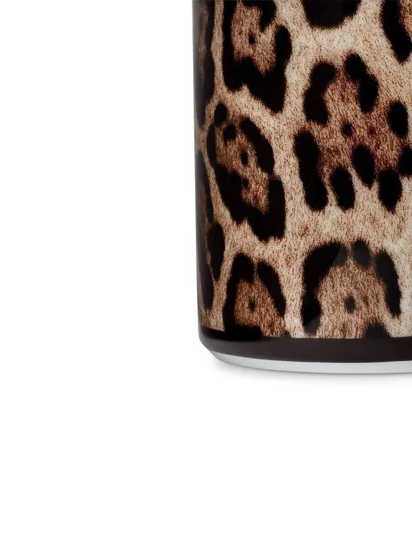 Dolce & Gabbana Leopard-print Porcelain Mug