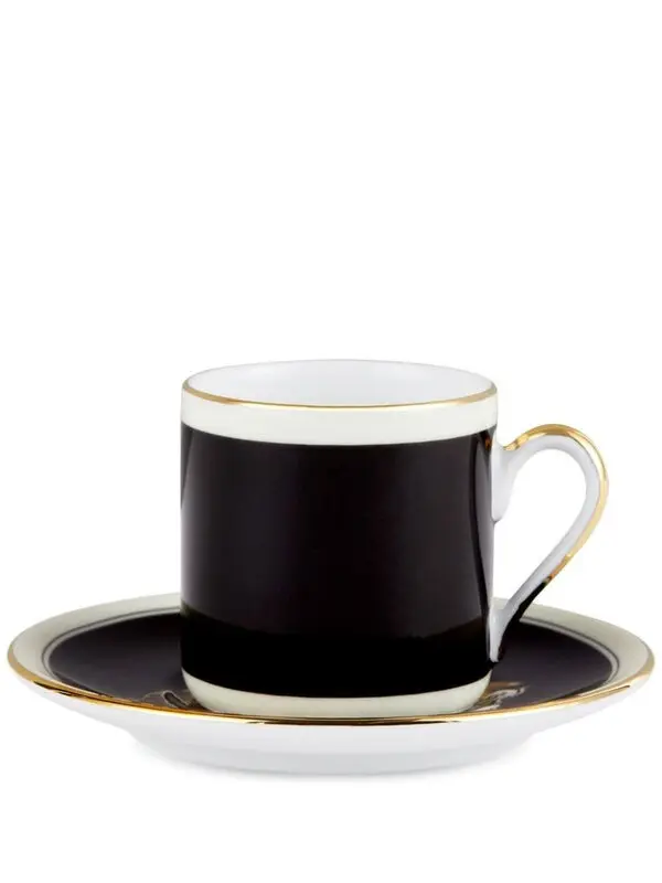 Dolce & Gabbana Tiger Espresso Set - Black