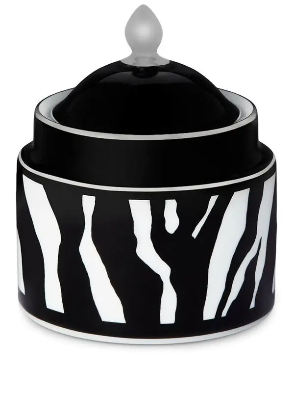 Dolce & Gabbana Porcelain Sugar Bowl - Black